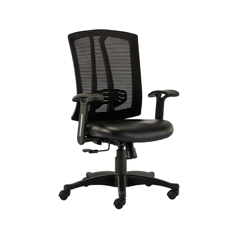 Buy HOF F510 Ergonomic Executive Mid Back Revolving Home and Office ...