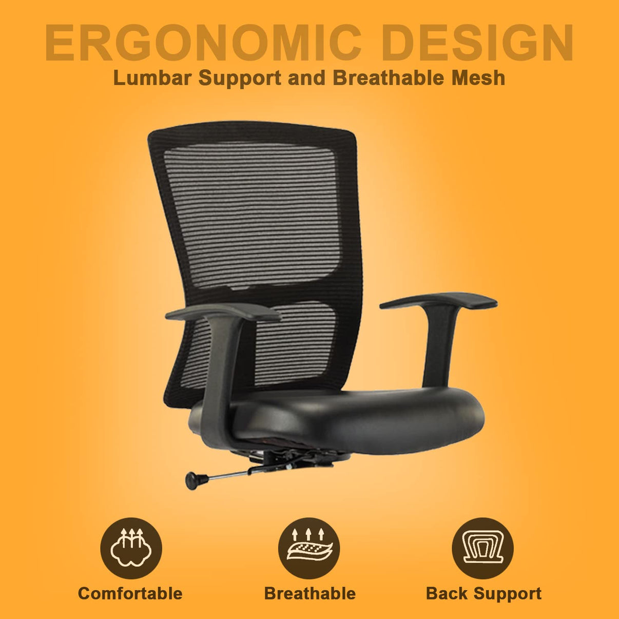 Buy HOF F506 Ergonomic Work from Home Office Desk Chair Online | HOF