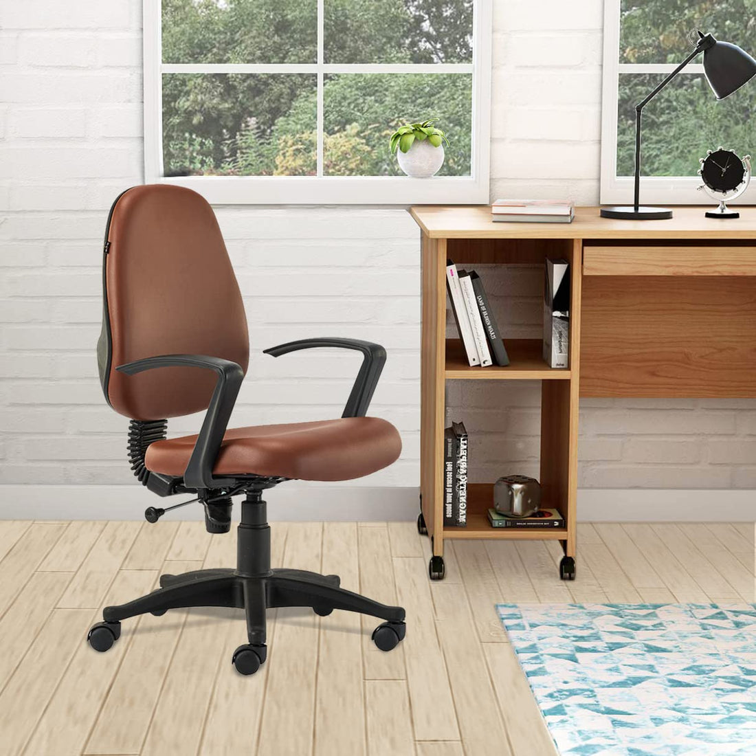Buy HOF F502 Ergonomic Mid Back Office Computer Desk Chair Online | HOF