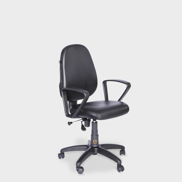 HOF PRI 7002 Medium-Back Office Chair with Push Back Mechanism – HOF ...
