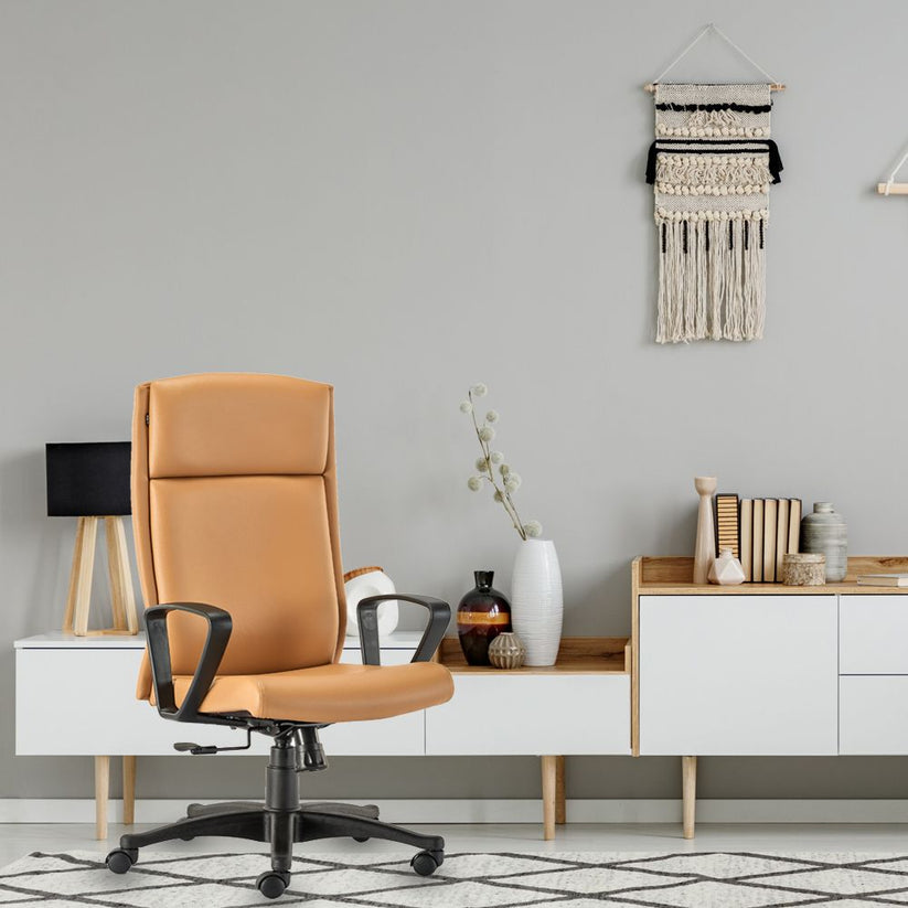 Buy HOF Z105 Executive Office Desk High Back Chair Online | HOF